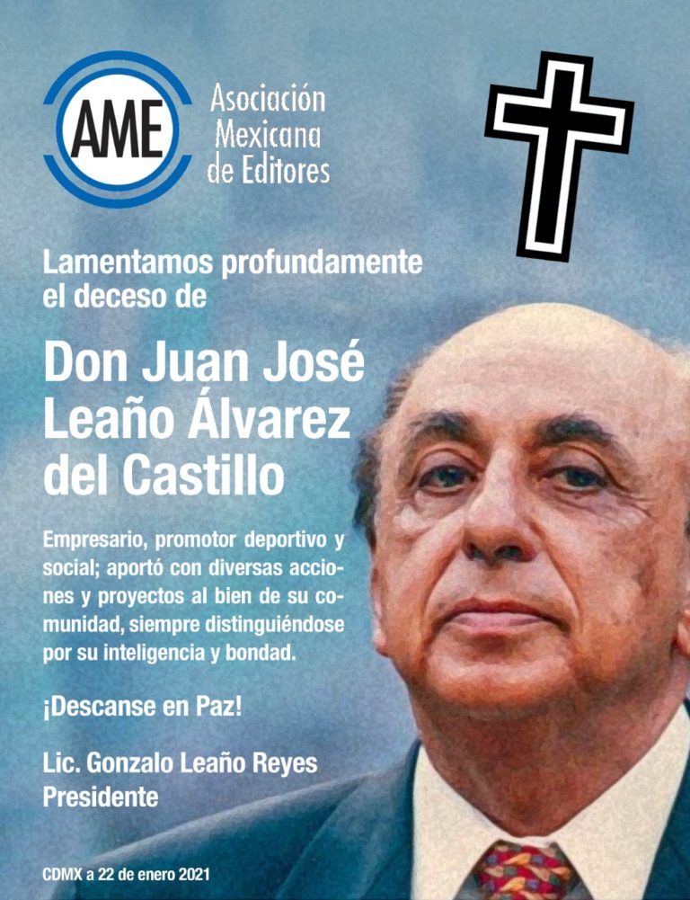 Condolencias por el fallecimiento del ingeniero Juan José Leaño Álvarez ... Condolencias por el fallecimiento del ingeniero Juan José Leaño Álvarez ...